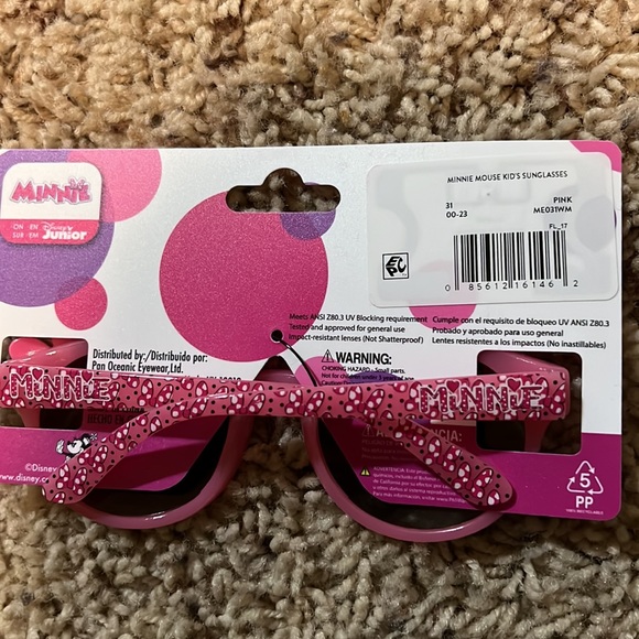 Disney | Accessories | Bnwt Disney Junior Minnie Mouse 0 Uv Protection ...